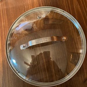 Red tm Copper | Kitchen | Vintage Red Tm Copper Glass Lid With The Hole ...